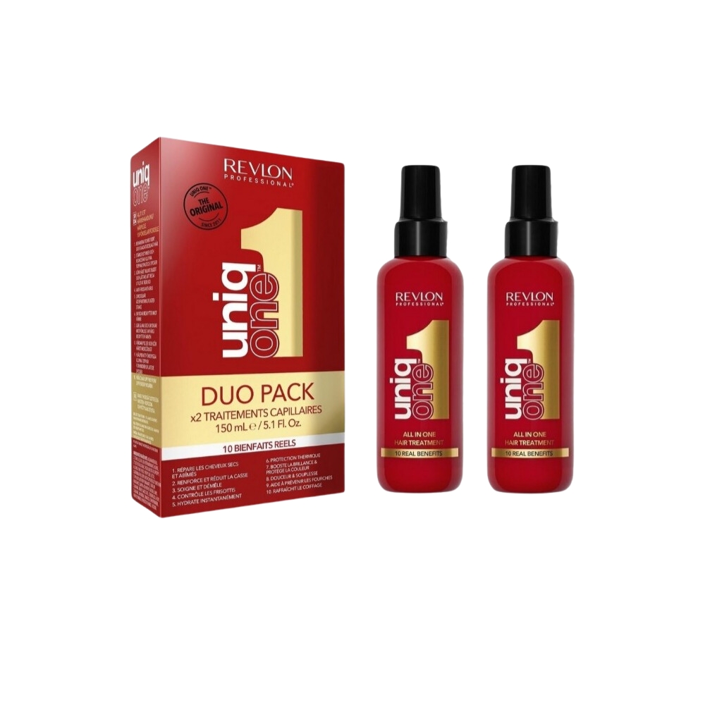 Revlon 1+1: Uniq One All in One Hair Treatment DUO PACK 150ml+150ml ...