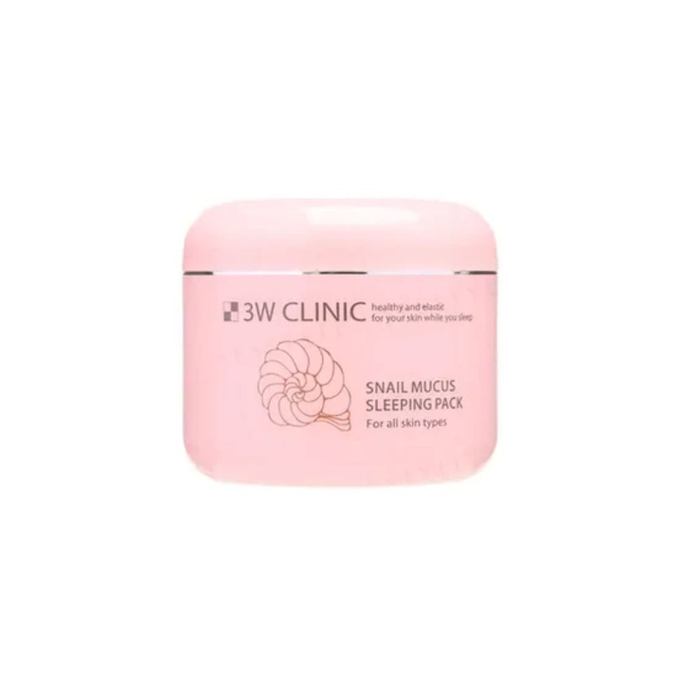 3W Clinic Snail Mucus Sleeping Pack 100ml - Numi Hair & Beauty